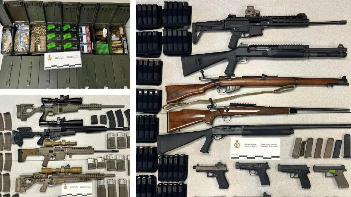 Prohibited weapons found in shipment to CFB Trenton; RCAF Major charged ...