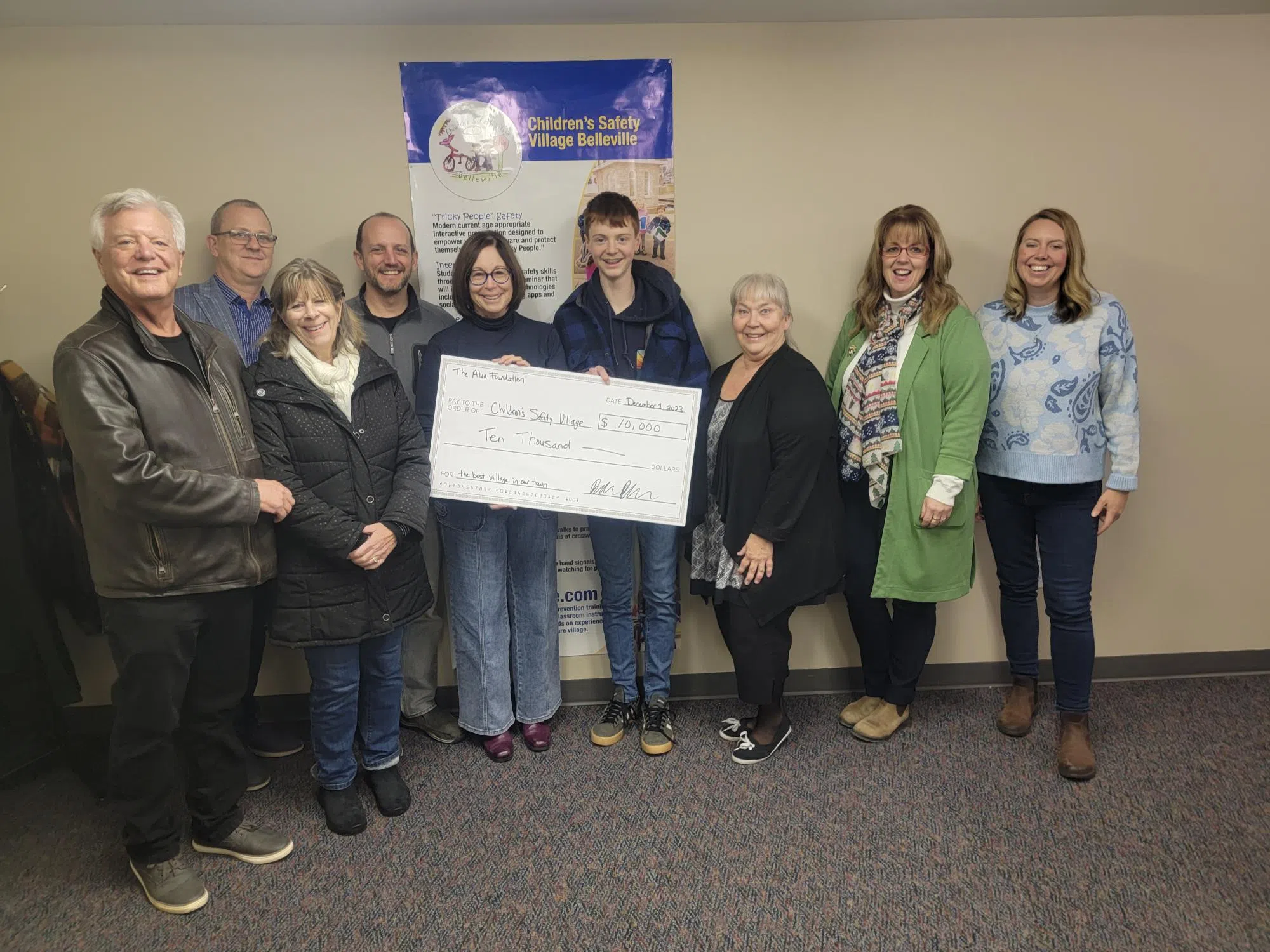 Area teen donates $10,000 to Children’s Safety Village | Quinte News