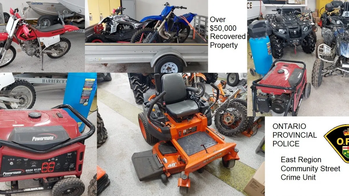 $50,000 in stolen property recovered in Prince Edward County | Quinte News