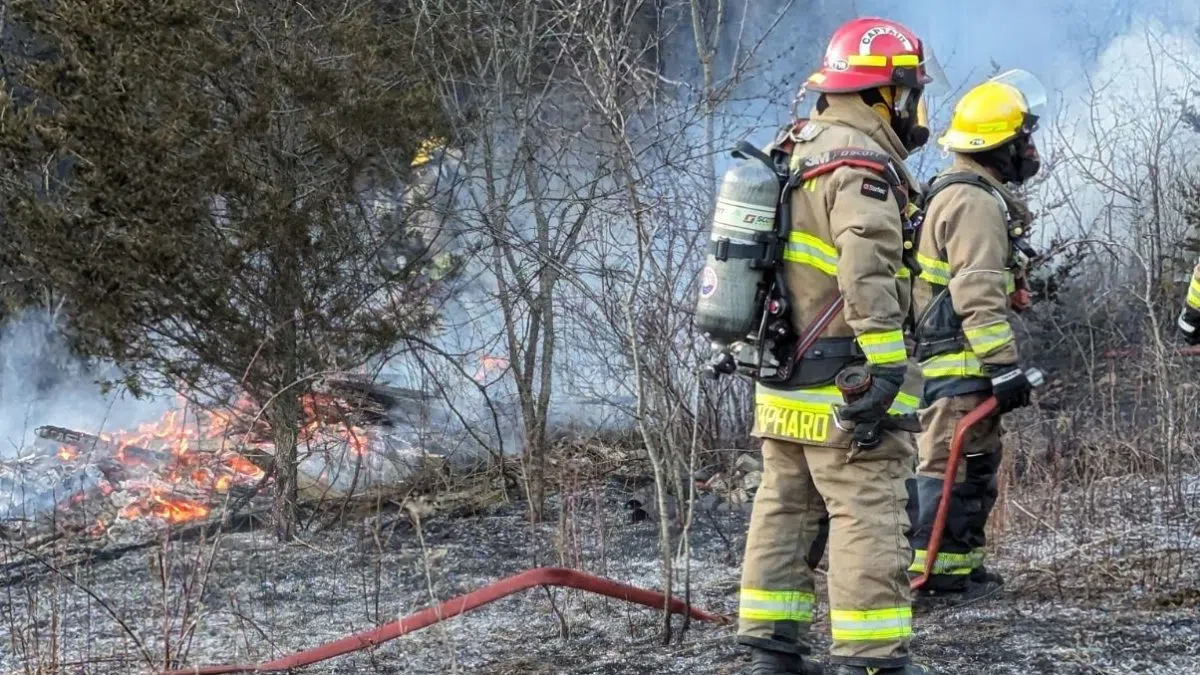 Three grass fires in two weeks for Quinte West Fire & Rescue | Quinte News