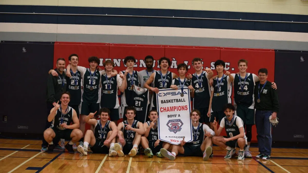 Nicholson wins OFSAA Basketball title | Quinte News