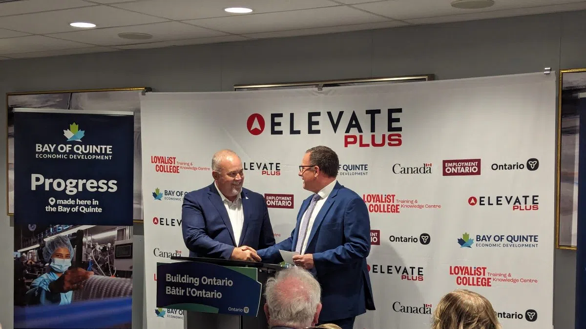 New funding for QEDC’s Elevate Plus program | Quinte News