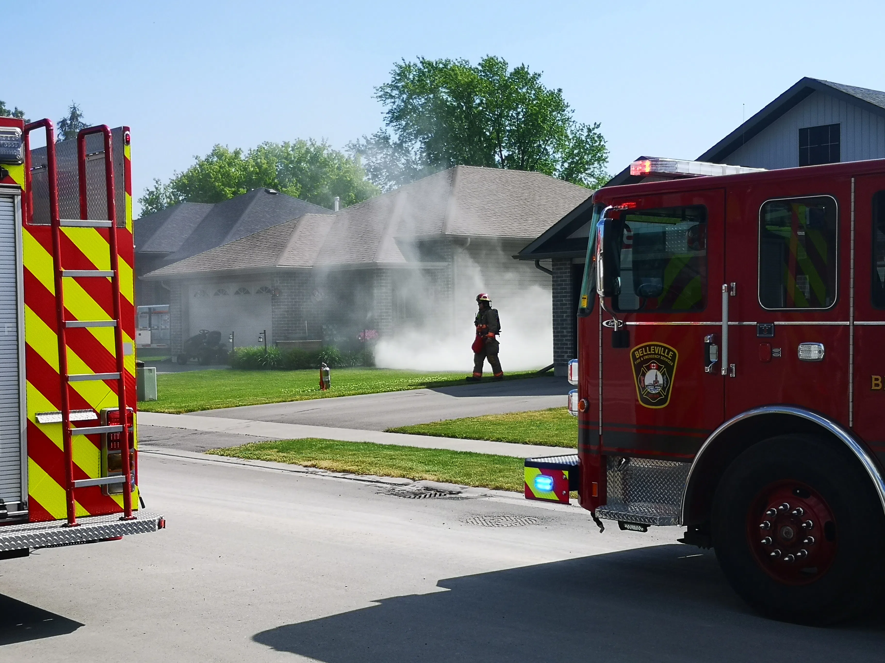 Meter sparks fire in Belleville | Quinte News