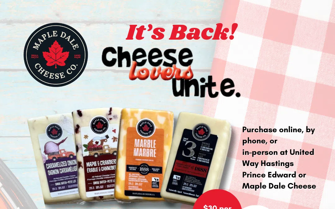 Maple Dale Cheese helps United Way | Quinte News
