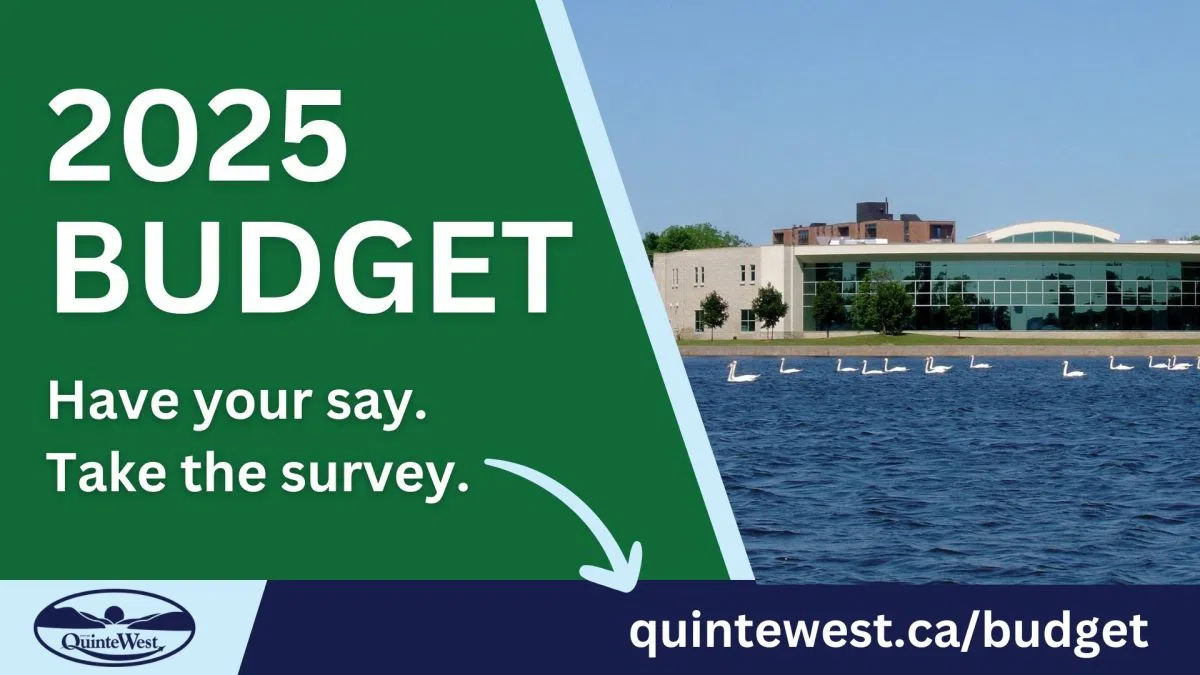 Take the Quinte West 2025 budget survey | Quinte News