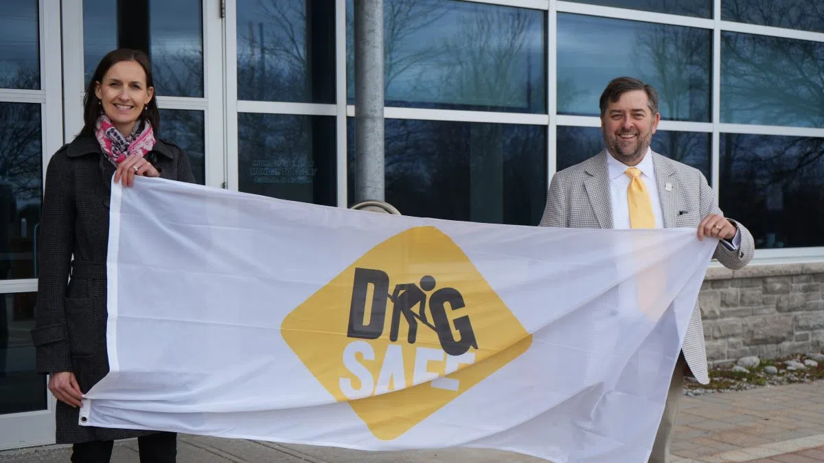 Northumberland County raises flag to mark Dig Safe Month and highlight ...