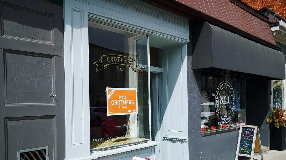 Crothers opens campaign office | Quinte News
