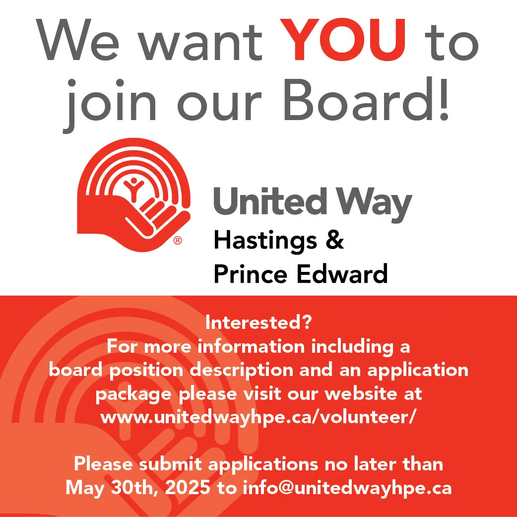 Become a United Way Director | Quinte News