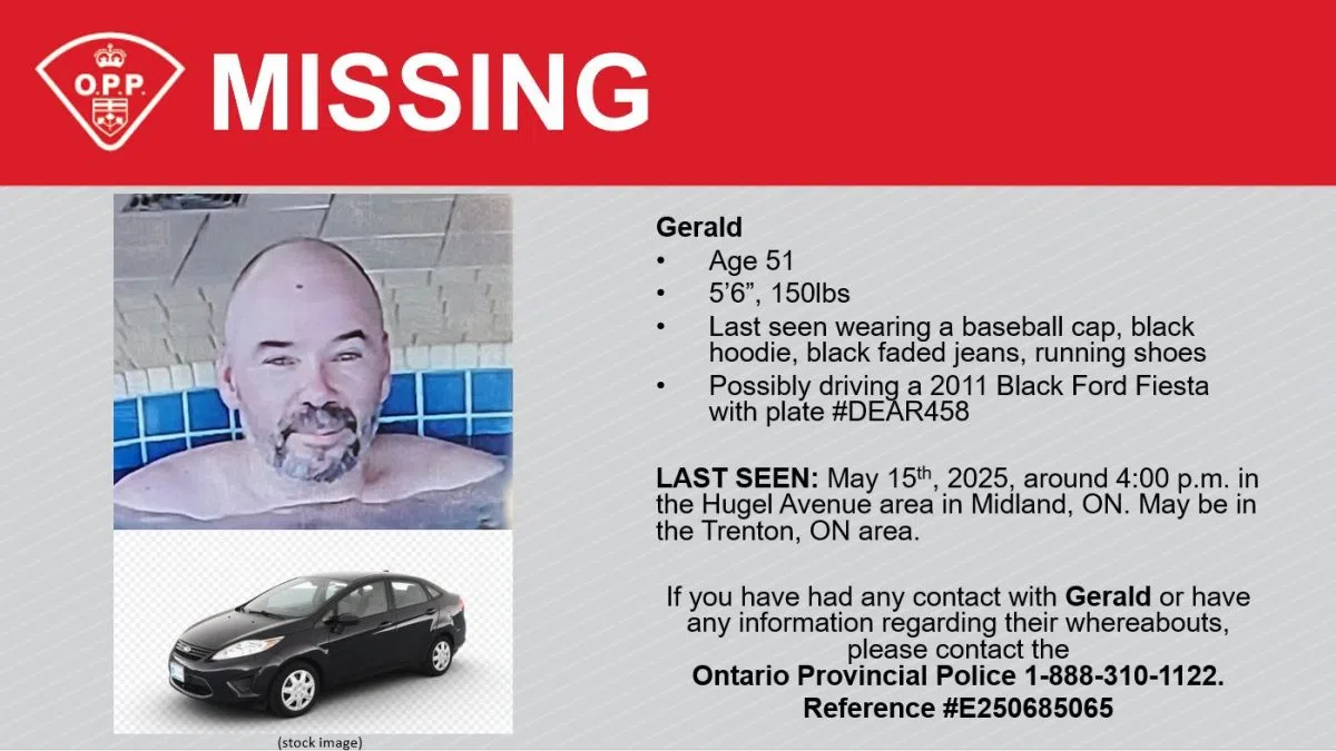 Missing man could be in Trenton | Quinte News