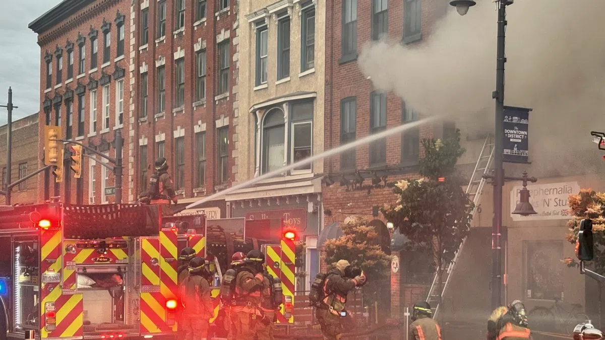 Fire on Front Street | Quinte News