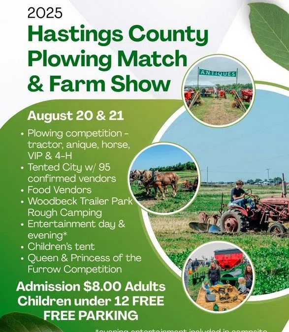 Big plowing match and farm show this week | Quinte News
