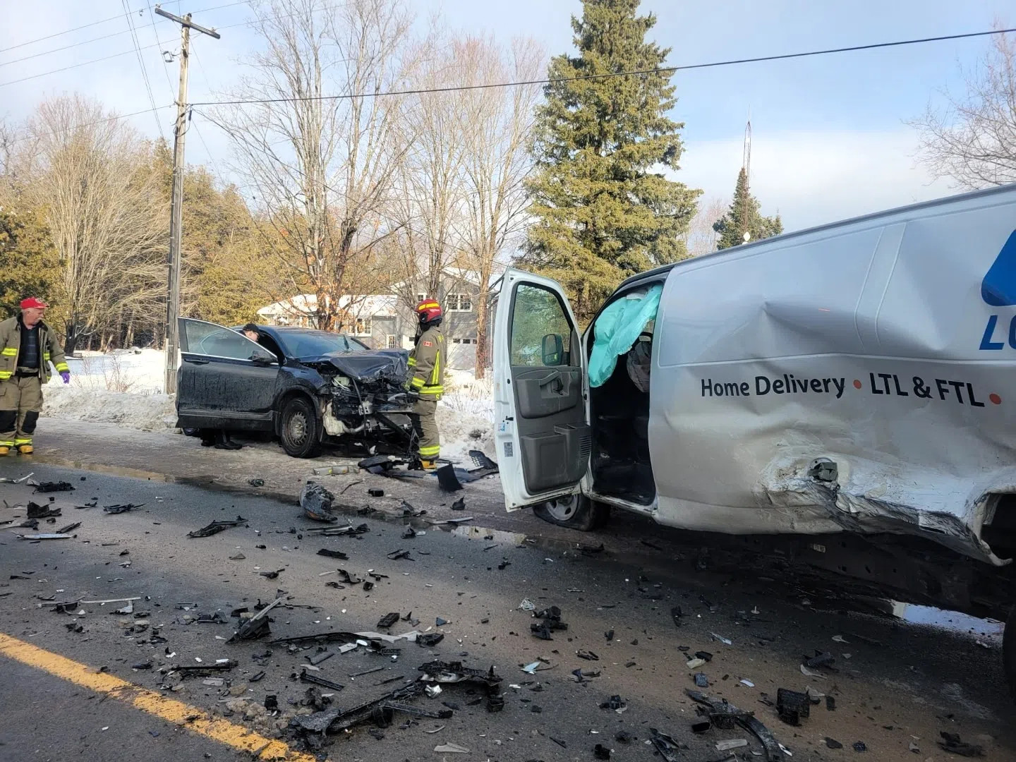 Driver airlifted after serious collision | Quinte News