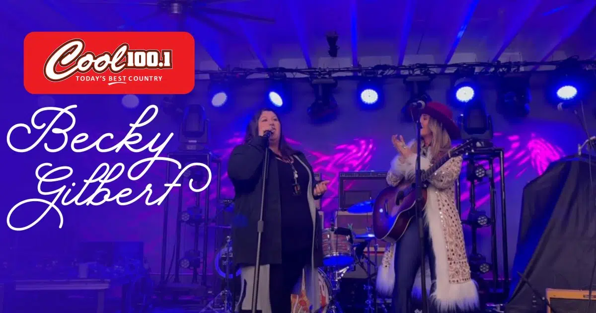 Becky Gilbert & her Lainey Wilson VIP night | Cool 100.1 FM