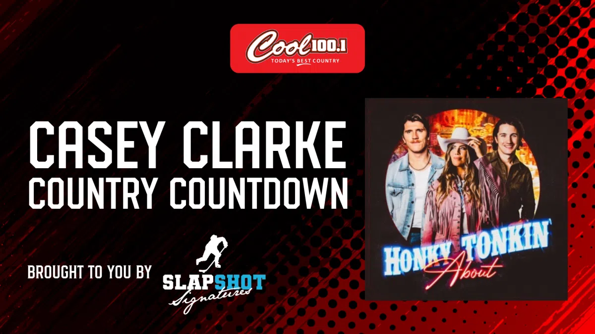 Casey Clarke Country Countdown – November 25th, 2023 | Cool 100.1 FM