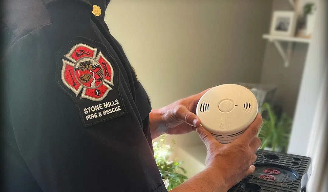 Who’s at the door? It’s Stone Mills Fire & Rescue conducting in-home ...