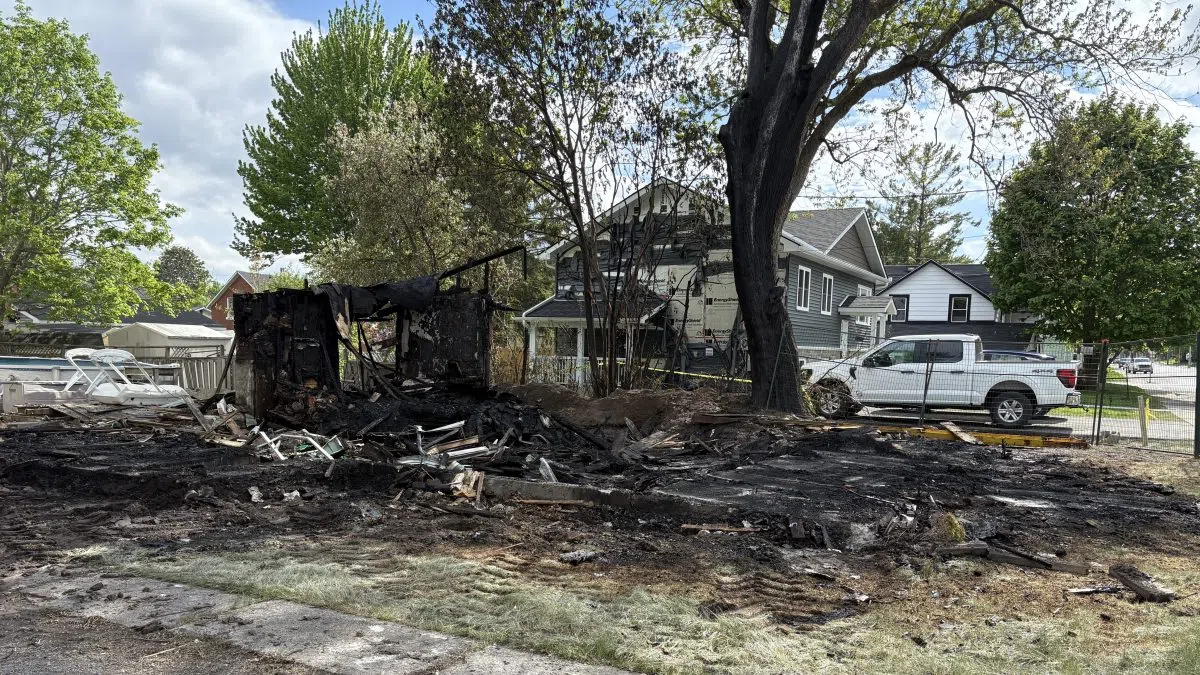 Early morning fire destroys Deseronto home, firefighters stop it from ...