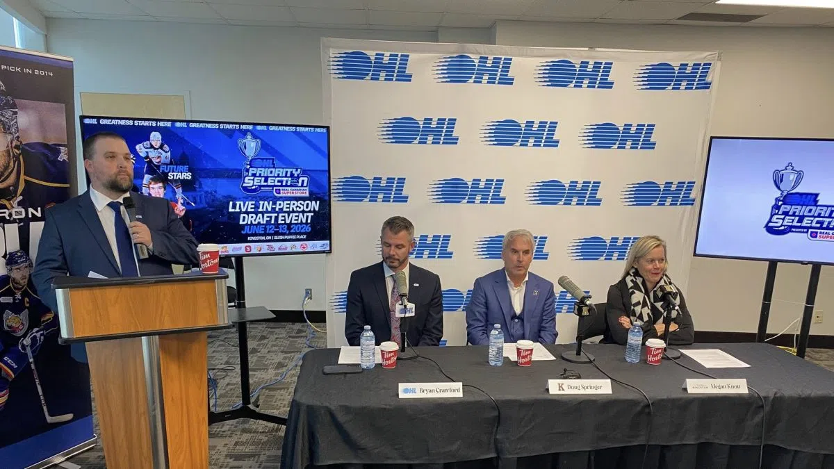 Kingston to host first in-person OHL draft in 25 years | Napanee Today
