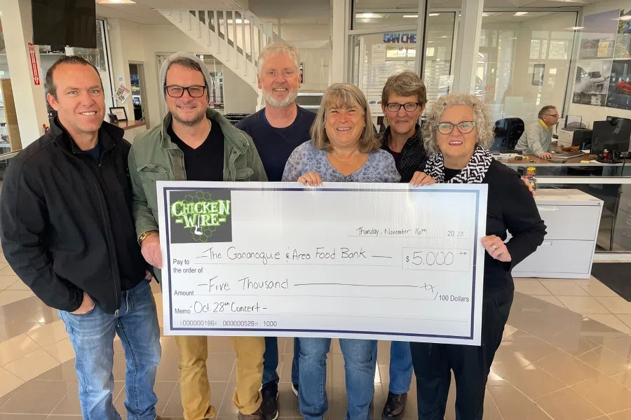 COMMUNITY SPOTLIGHT: $5000 donated to Gananoque Food Bank following ...