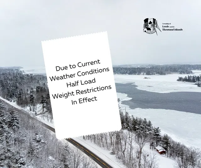 Leeds and Thousand Islands Implement Weight Restrictions for Spring ...