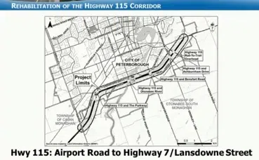 Highway 115 rehabilitation set to begin in 2020 | PTBO Today