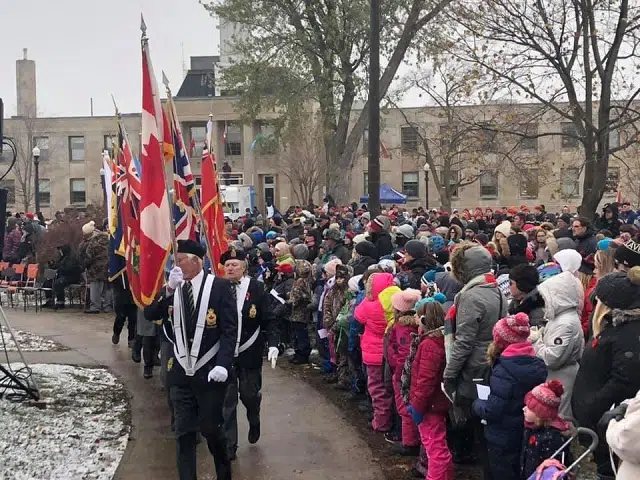 Residents young and old attend Peterborough Remembrance Day ceremony ...