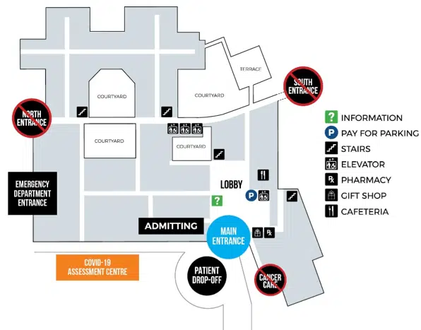 COVID-19: Main entrance at PRHC now reopened | PTBO Today