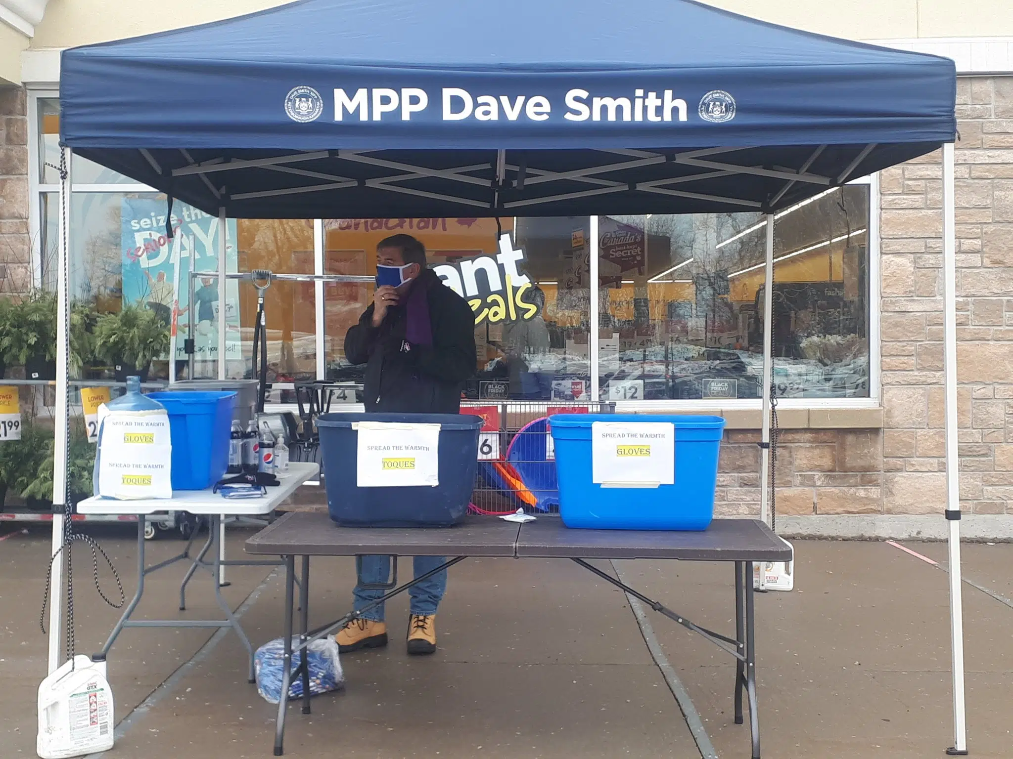 MPP Dave Smith’s ‘Spread the Warmth’ food drive returns this weekend ...