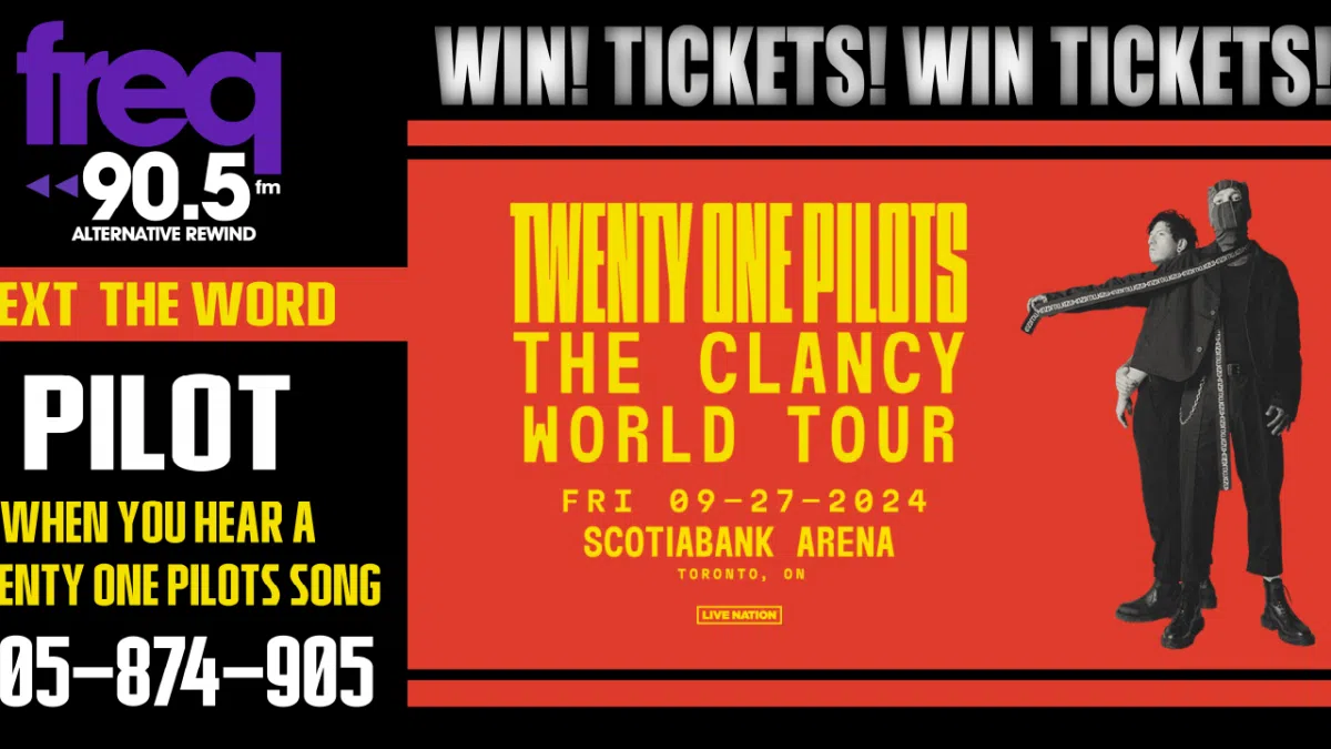 Twenty One Pilots Text To WIN | PTBO Today
