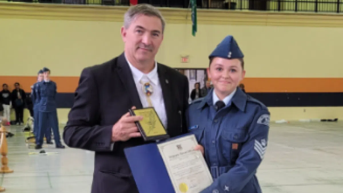 St. Peter CSS student wins two prestigious community awards | PTBO Today