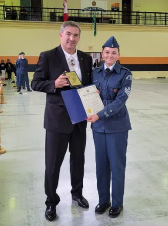 St. Peter CSS student wins two prestigious community awards | 105.7 ...