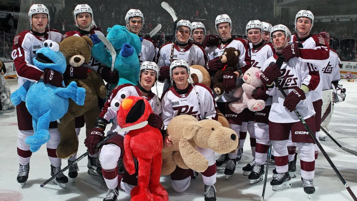 Blake Gowan brings down the teddy bears with his first OHL goal | 105.7 ...