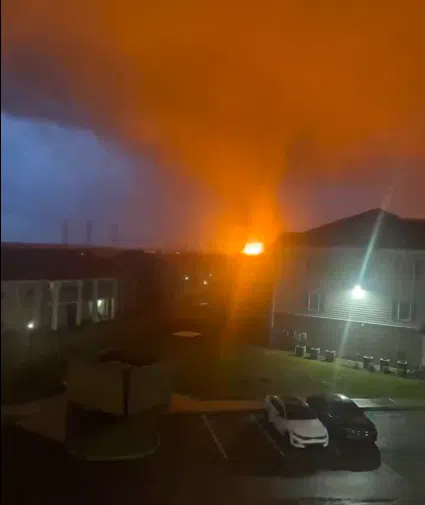 Nashville Area Tornado Causes Large Explosion (VIDEO) | 102.9 The Buzz