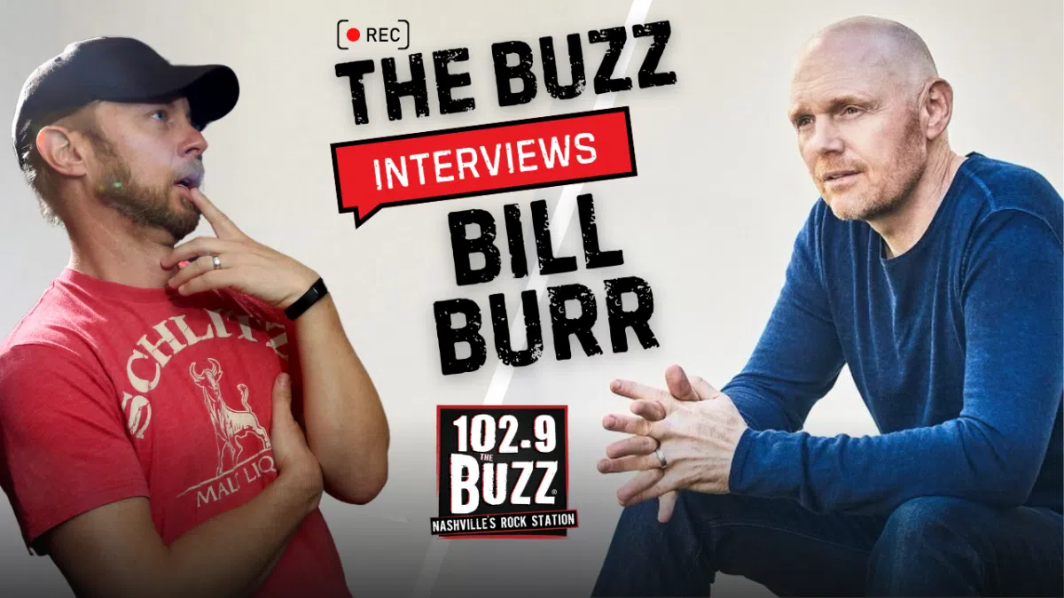 Bill Burr Calls Eric at The Buzz Studios | 102.9 The Buzz