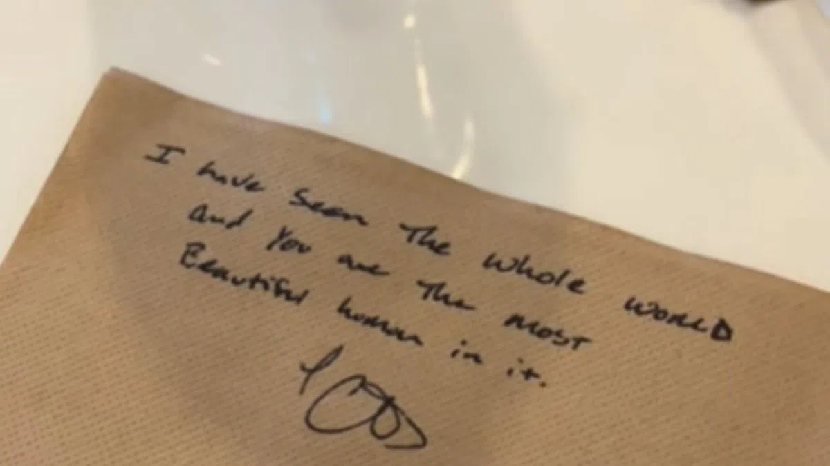 Pilot With the Most Rizz Leaves Sweet Note for Gorgeous Influencer ...