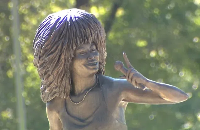 Tina Turner Statue Unveiled In Her Tennessee Hometown | 102.9 The Buzz