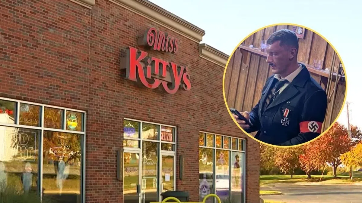 Iowa Bar Facing Threats and Drake University Coach Fired Over Guy in Hitler Costume | 102.9 The Buzz