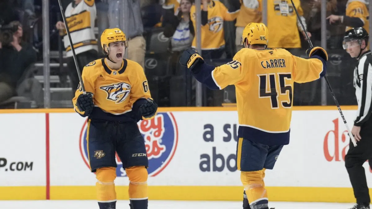Marchessault Nets Overtime Winner, Predators Win Three Straight | The ...