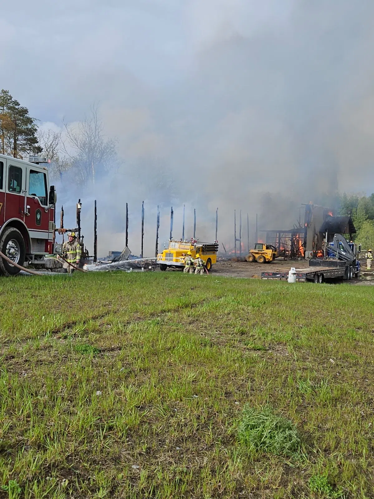 No Injuries in Barn Fire | FM92 South Simcoe Today