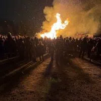 Approximately 1000 People Watched the 2023, 12th Night Bonfire | FM101 ...