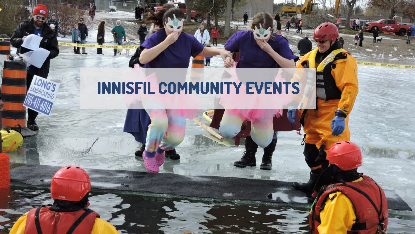 Annual Polar Bear Dip Supports The Innisfil Food Bank Fm101 Milton Now