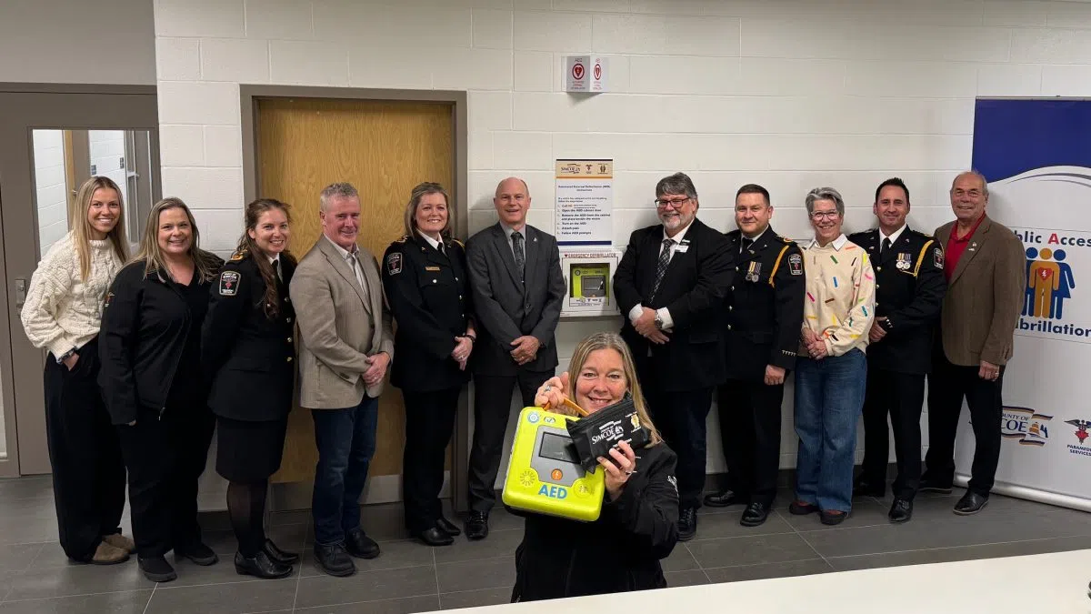 20 years of AEDs being placed in public spaces across Simcoe County ...