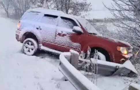 Slip sliding away… plenty of minor collisions welcome the region’s ...