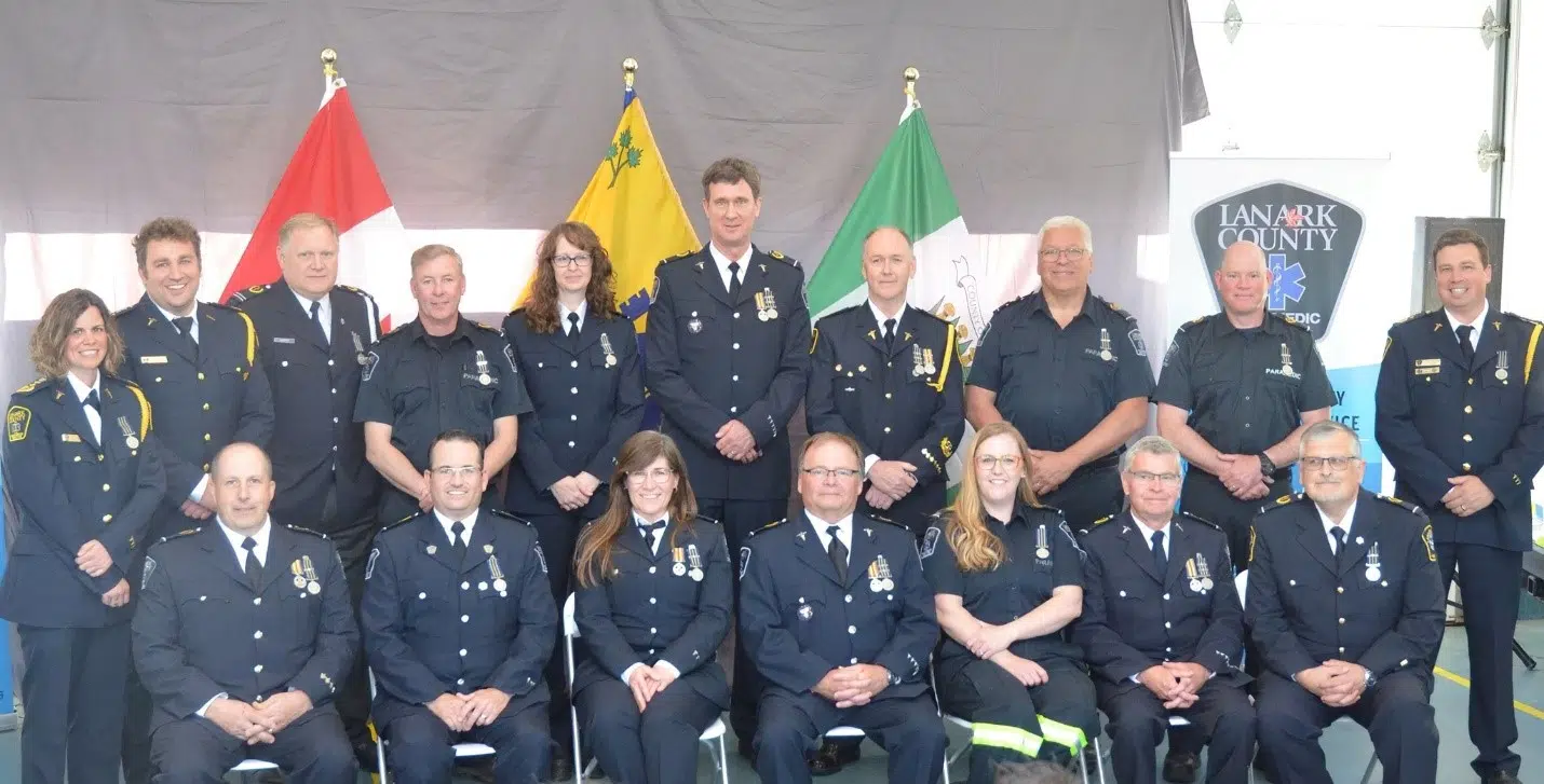 Local paramedics receive long service medal awards | Lanarkleedstoday.ca