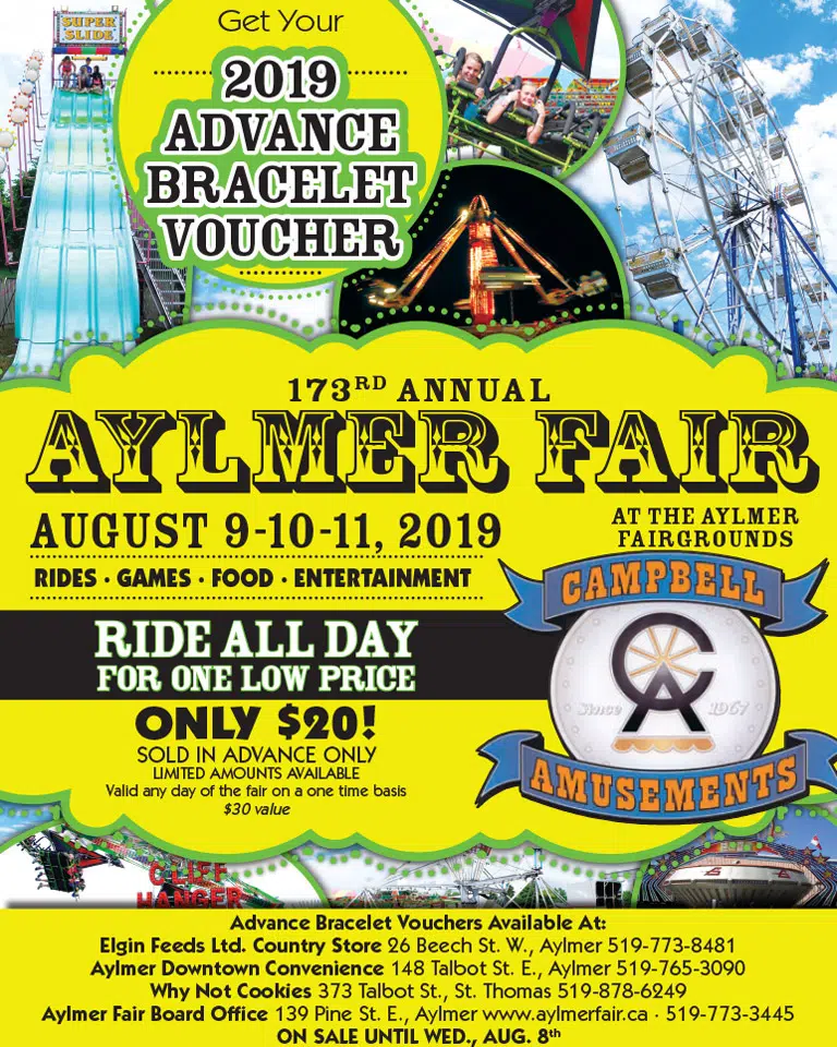 Aylmer Fair This Weekend | 94.1 St.ThomasToday.ca