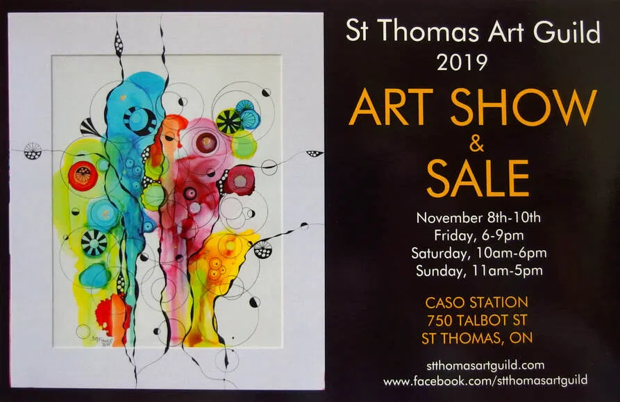 Annual St. Thomas Art Guild Show & Sale | 94.1 St.ThomasToday.ca