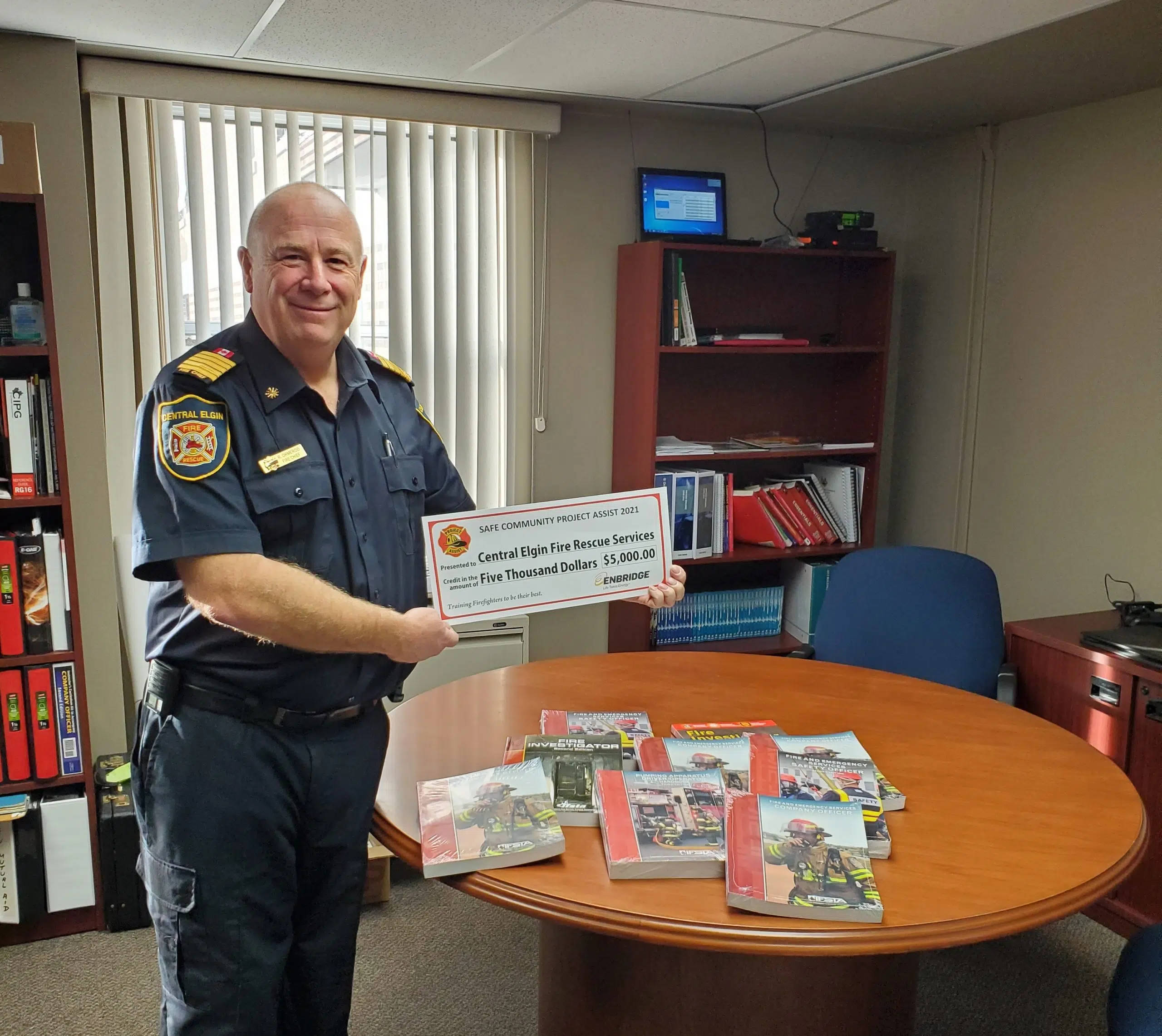 Central Elgin Fire Rescue to benefit from Enbridge donation | 94.1 St ...