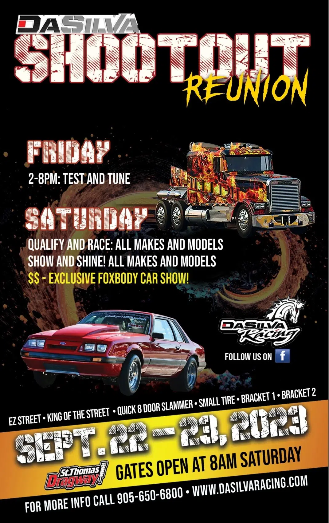 Dasilva Racing Shootout Reunion at St. Thomas Dragway | 94.1 St.ThomasToday.ca