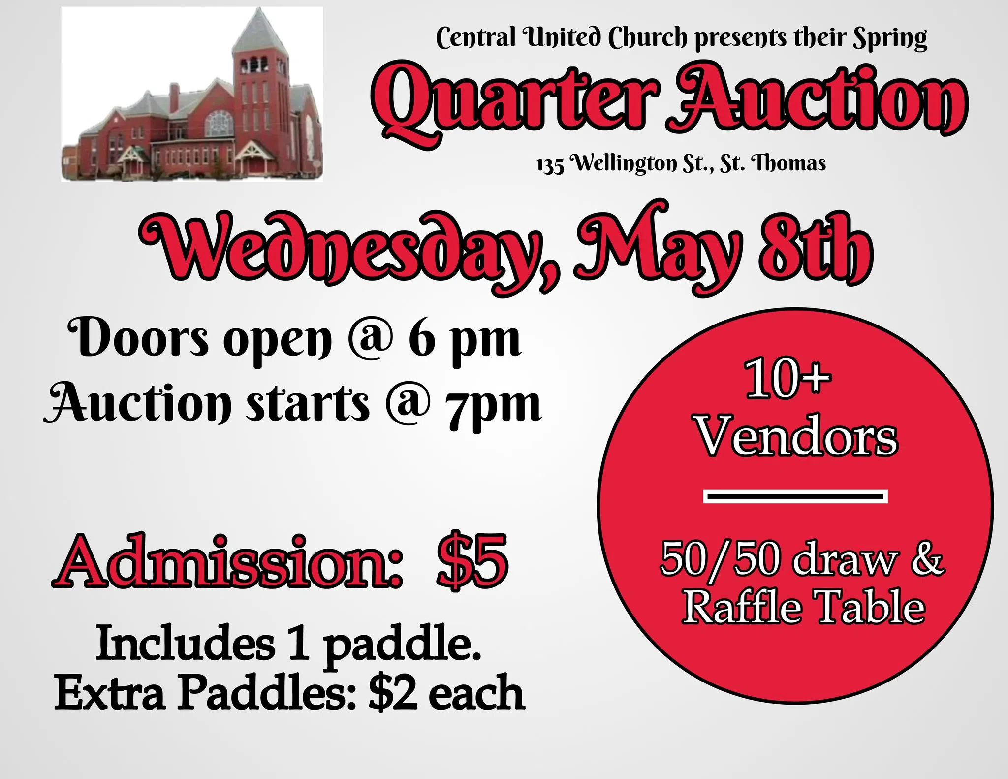 Spring Quarter Auction | 94.1 St.ThomasToday.ca