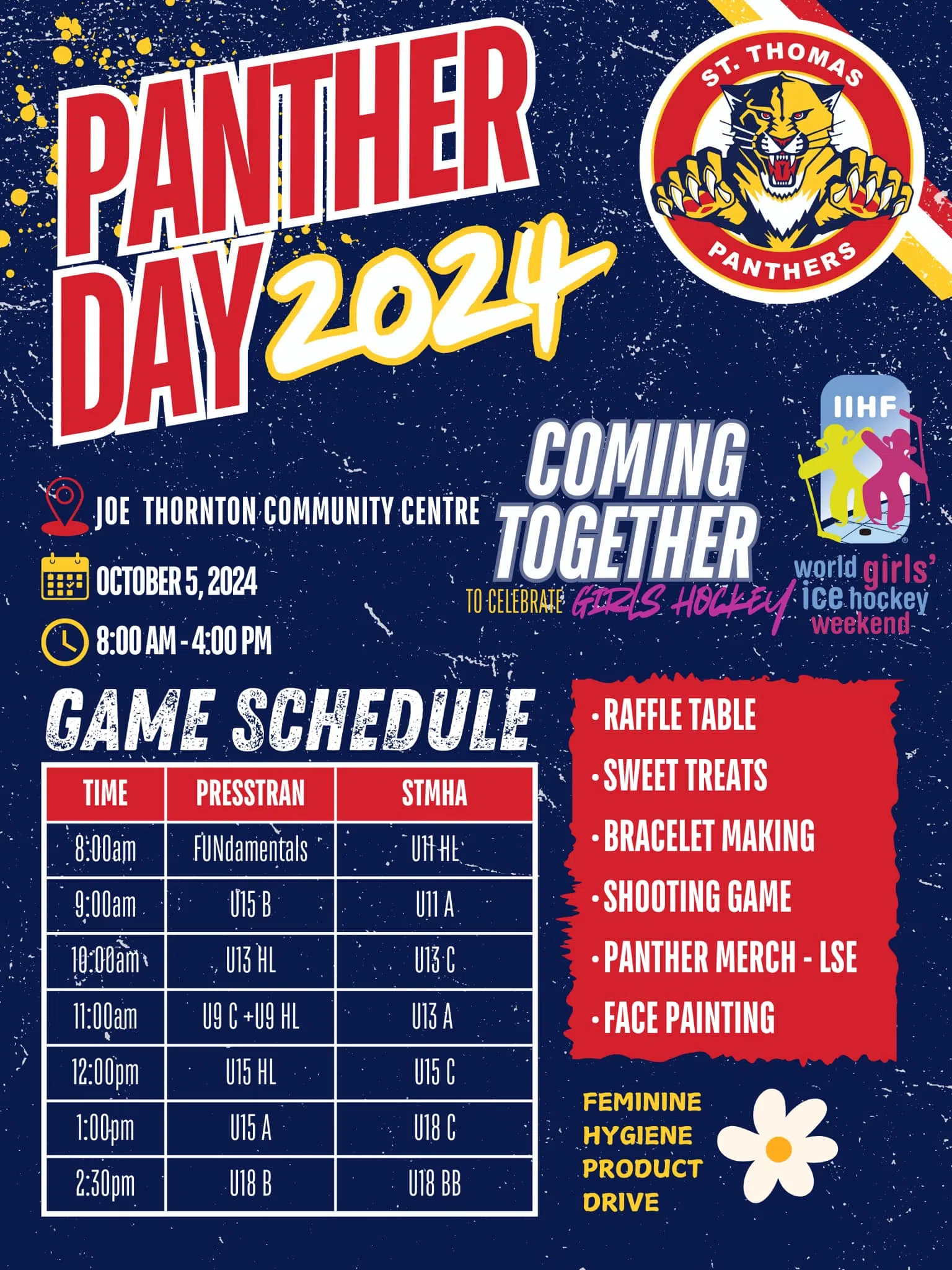 St. Thomas to host inaugural Panther Day: Celebrating IIHFs World Girls ...