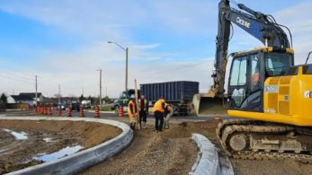 Portion of Ron McNeil Line to close for roundabout construction today ...
